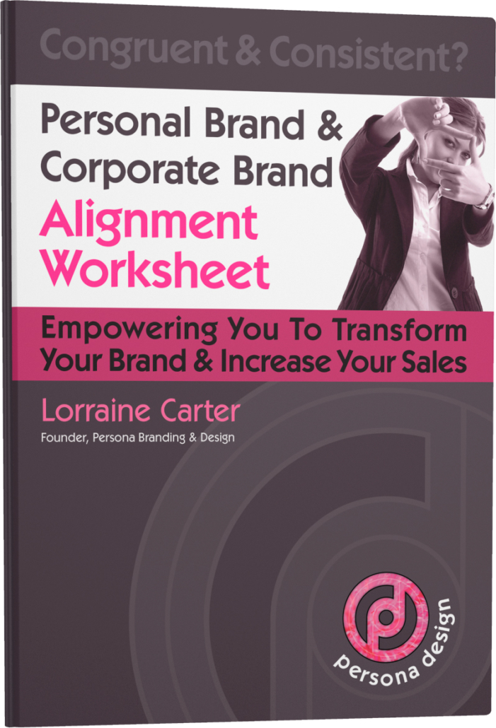 Personal Brand and Corporate Brand Alignment eWorksheet : Persona Design